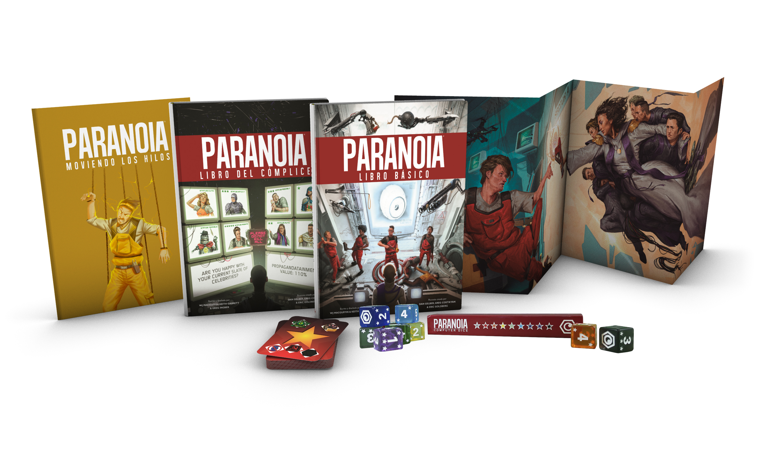 Ordenador, ¿cómo se crean personajes en Paranoia? - Nosolorol S.L.